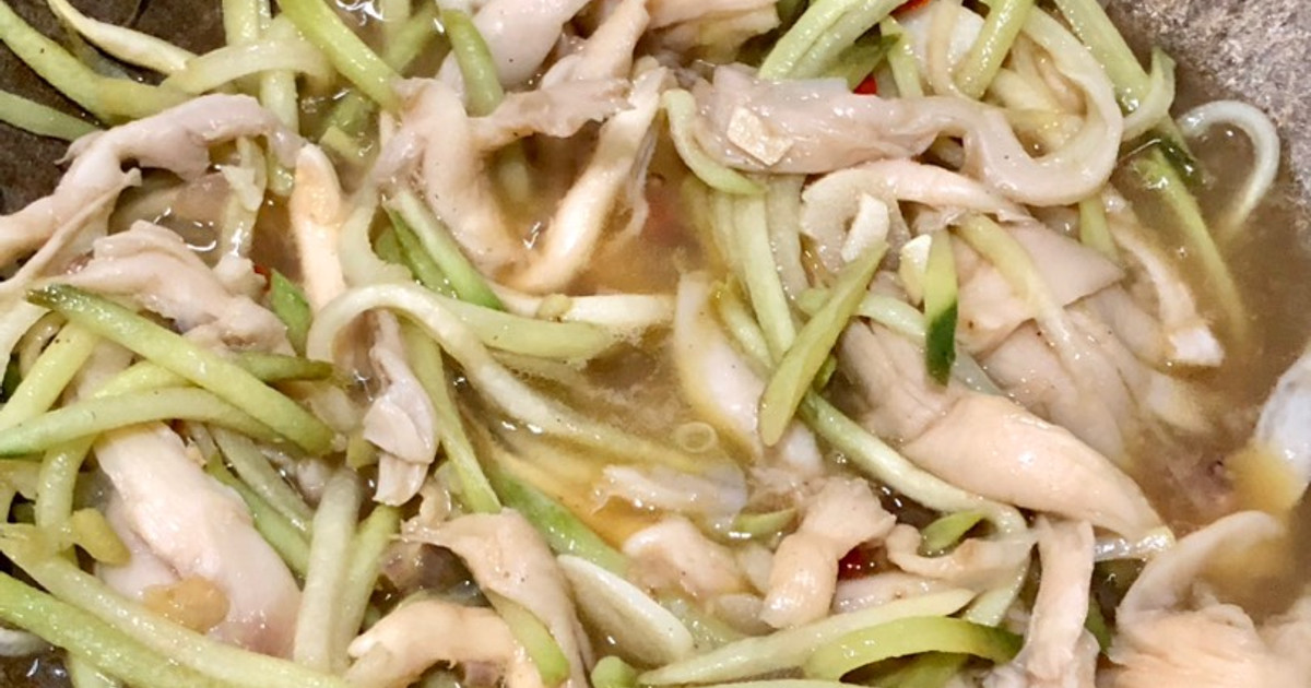 26 resep cah jamur tiram labu siam enak dan mudah - Cookpad