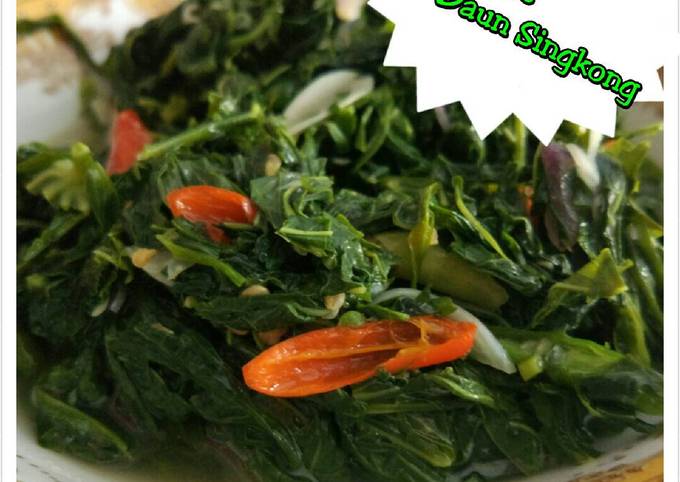 Resep Tumis Daun Singkong oleh Puji astuti - Cookpad Resep Tumis Daun Singkong oleh Puji astuti - Cookpad