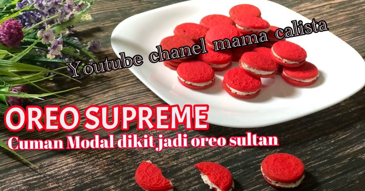Resep OREO SUPREME || Oreo sultan oleh Mama Calista - Cookpad