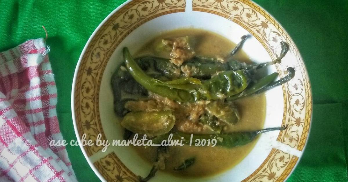 55 resep ase cabe hijau enak dan sederhana - Cookpad