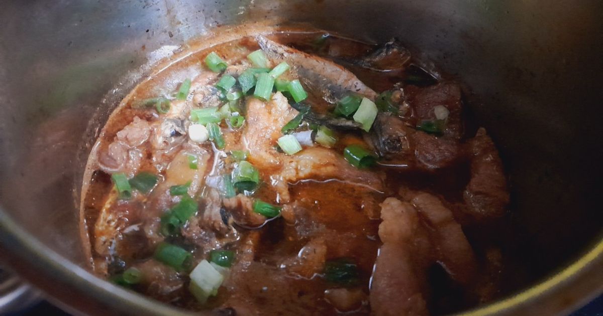 Braised Baby Mackerel With Pork Shoulder Recipe By Annie Vo