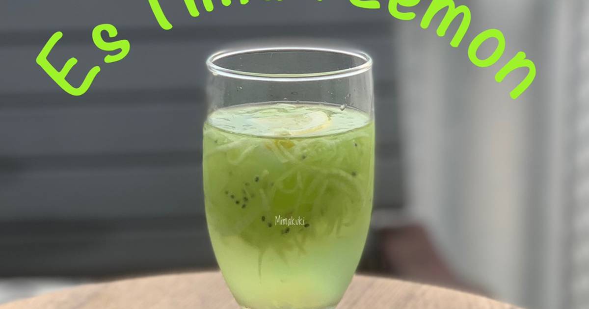 234 resep es melon serut selasih dan lemon enak dan mudah - Cookpad
