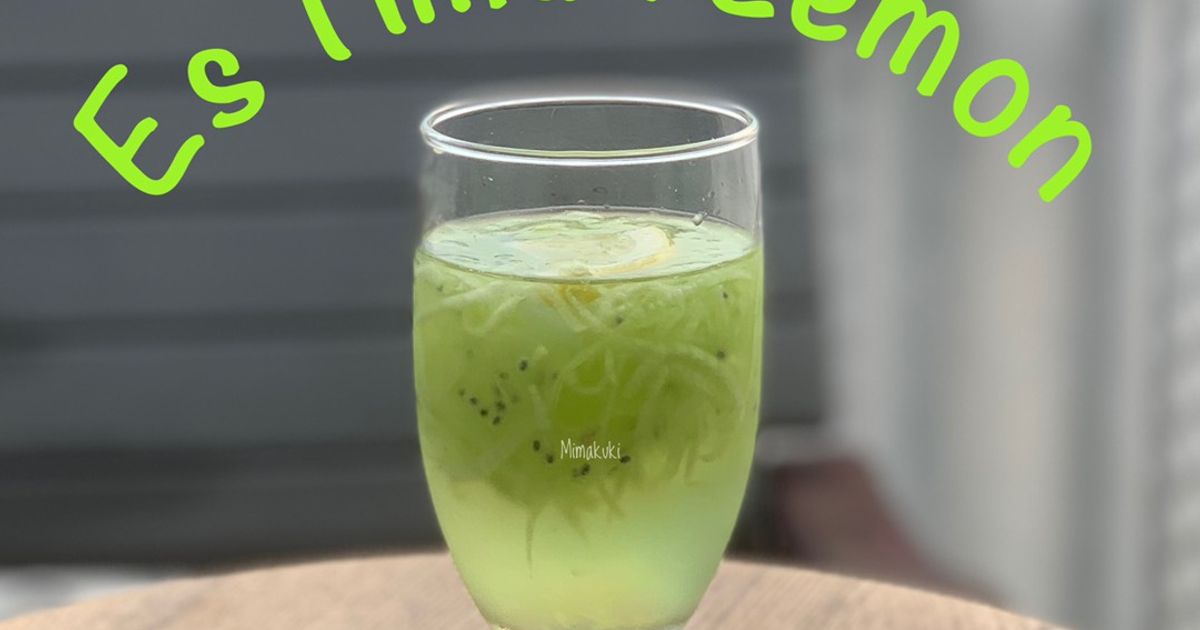 Resep Es Timun Lemon oleh Nia - Mimakuki - Cookpad