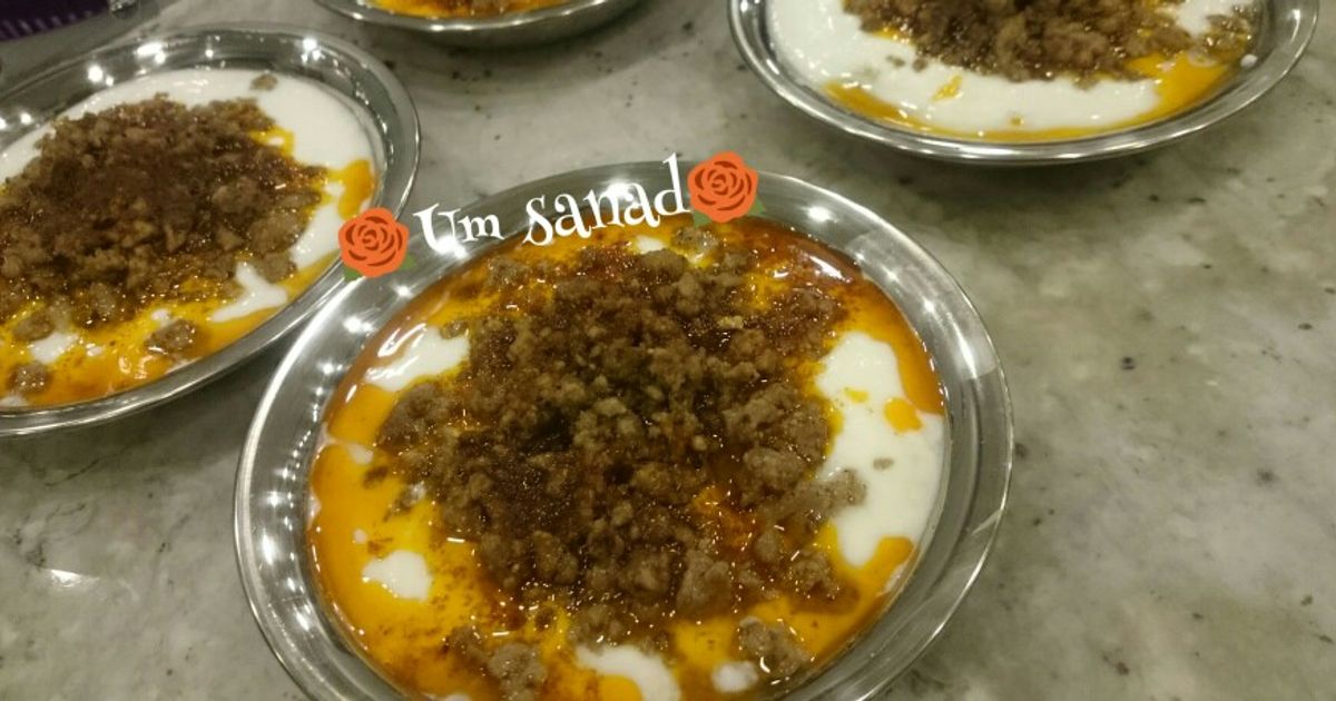 طريقة عمل علي نازك التركيه على اصولها بطريقة سهلة وسريعة من 🌹Maram🌹Um ...