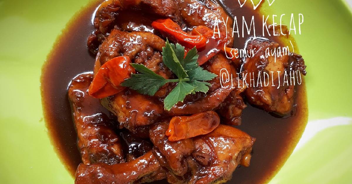 Resep Ayam kecap (semur ayam) oleh Lili Septiani likhadijah - Cookpad