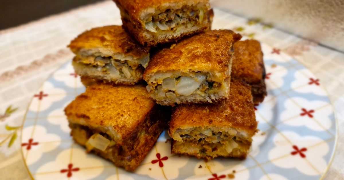 Resep camilan ayam dengan roti tawar rumahan enak dan mudah - Cookpad