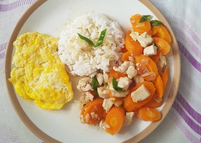Resep Isi Piringku Capcay Ayam dan Telur oleh Cut Habibah Bwz - Cookpad