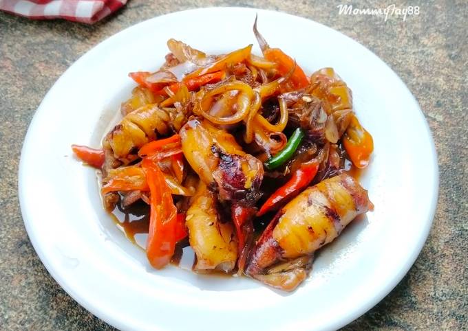 Resep Cumi Cabe Oren oleh Mita.W#MommyFayzel# - Cookpad