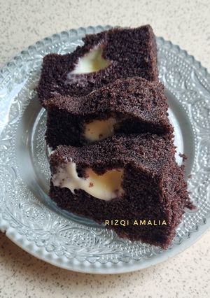 Resep Bolu Ketan Hitam Keju Lumer oleh Rizqi Amalia - Cookpad