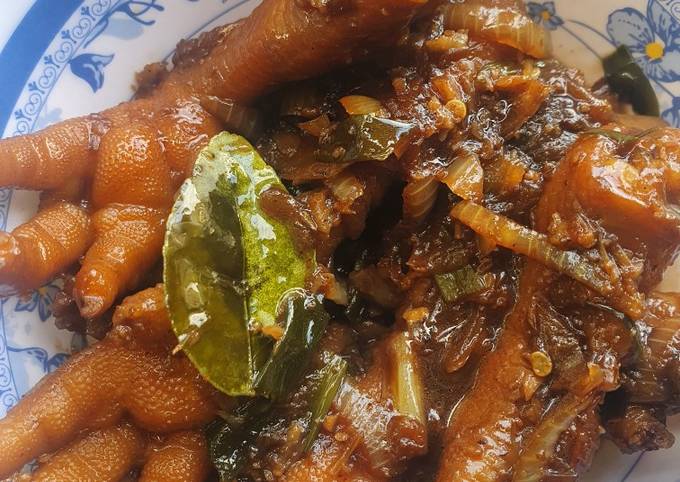 Resep Ceker ayam bumbu kecap oleh Dapur Milo - Cookpad