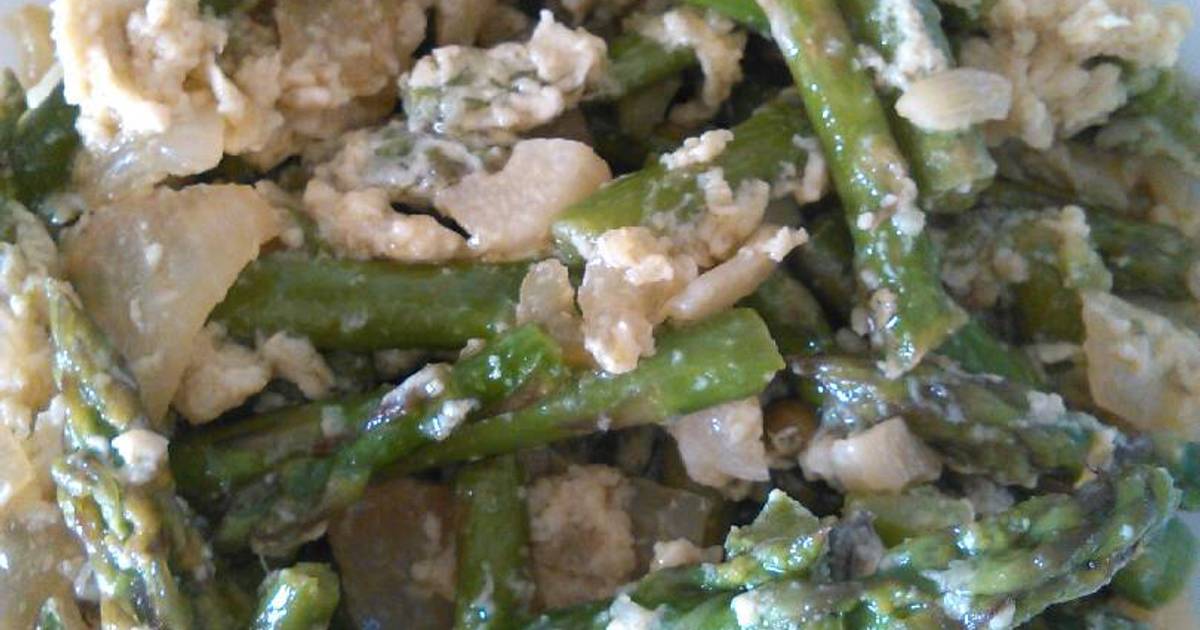 Revoltillo de espárragos trigueros Receta de La Ranchera- Cookpad