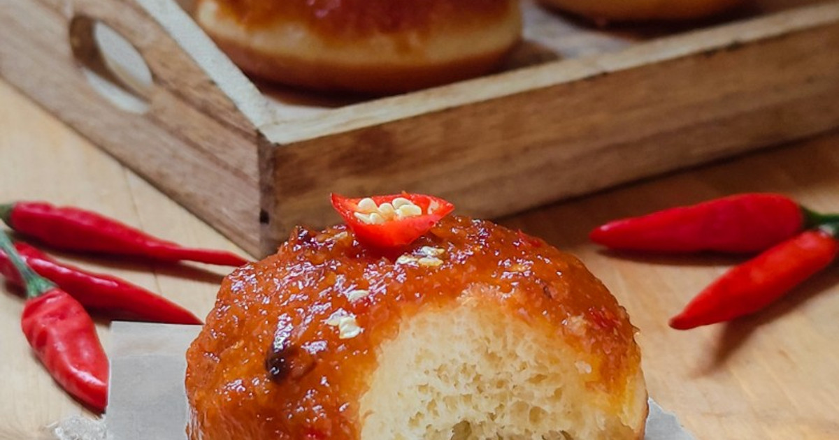 Resep Hot Spicy Donut || Donat Balado (Pedas Dan Tak Capek Ngulen) oleh ...