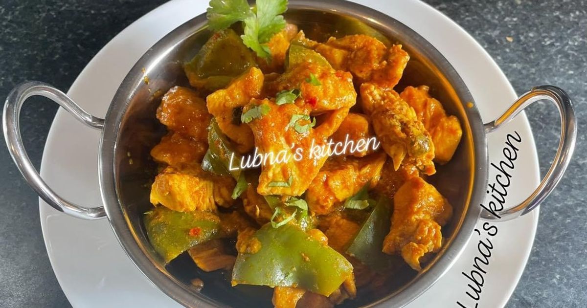 Chicken And Peppers Curry: Recipe by Lubna’s Kitchen - Cookpad