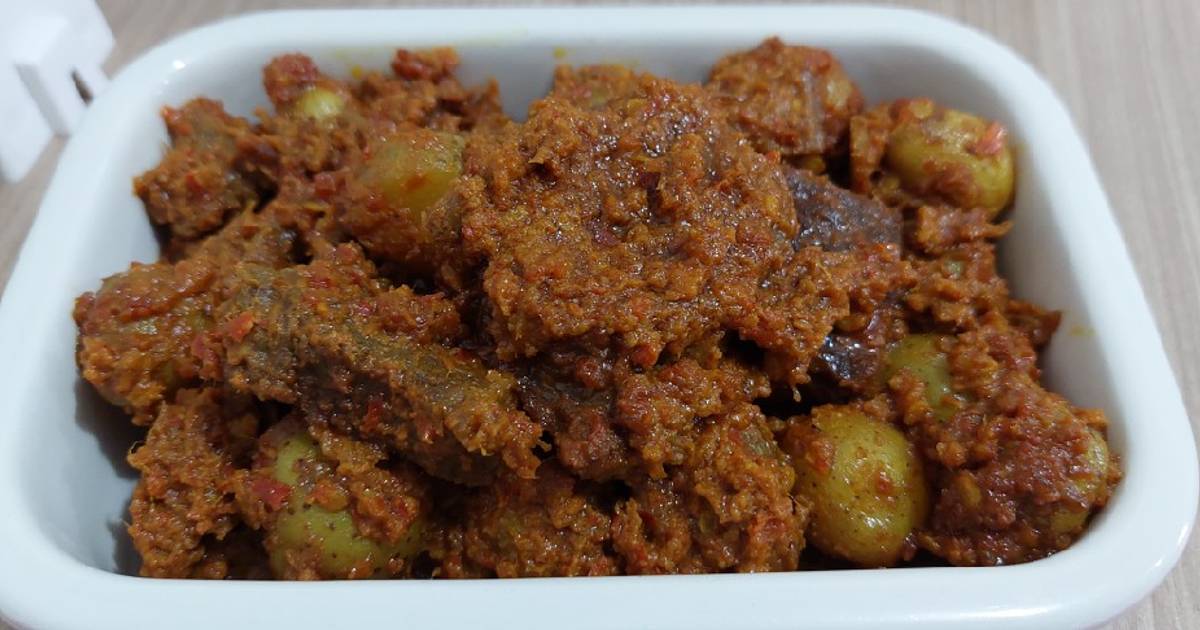 Resep Rendang daging + kentang mini oleh Ai Fen - Cookpad