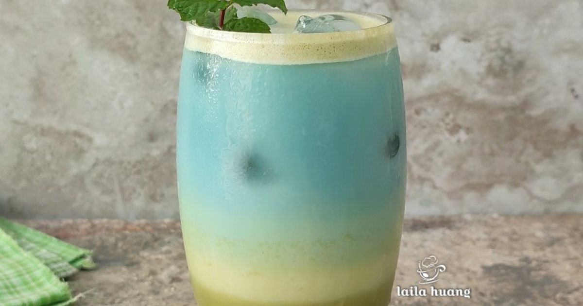 Resep Matcha Susu Bunga Telang oleh Laila_Huang - Cookpad