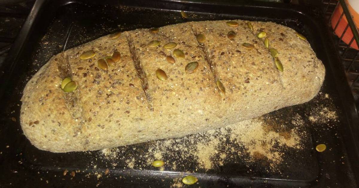 Pan integral multigrano Receta de Taniia Andrea Segovia- Cookpad