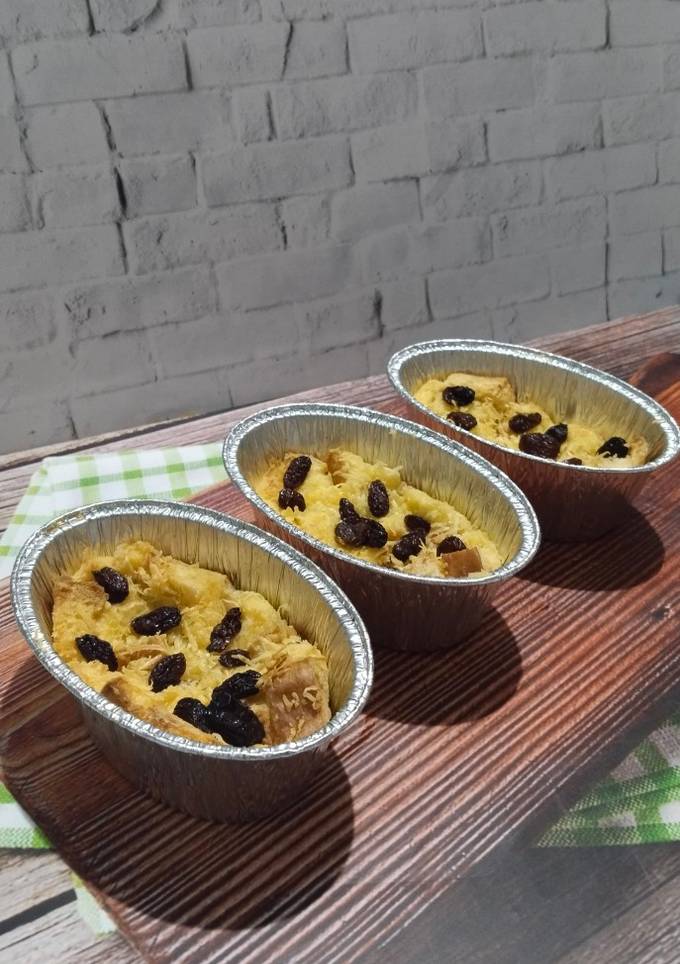 Resep Puding roti tawar panggang oleh NoviTan - Cookpad