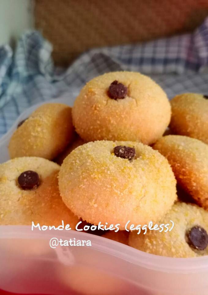 Resep Monde cookies (eggless) oleh Tatiara - Cookpad