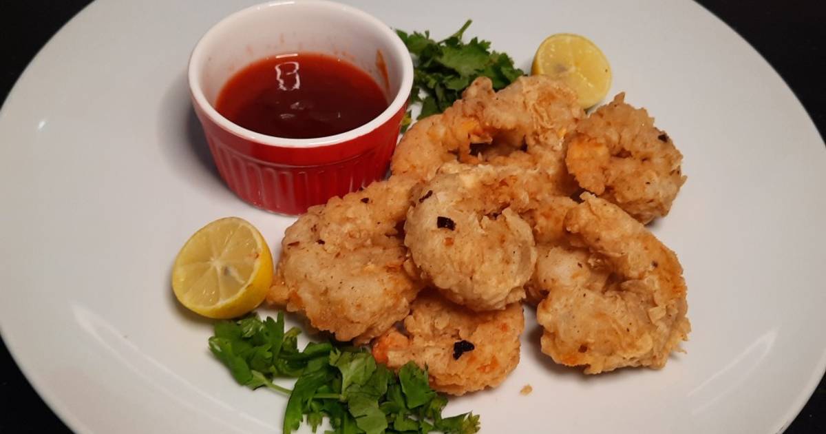 Hot crunchy prawns Recipe by Humaira Saleem - Cookpad