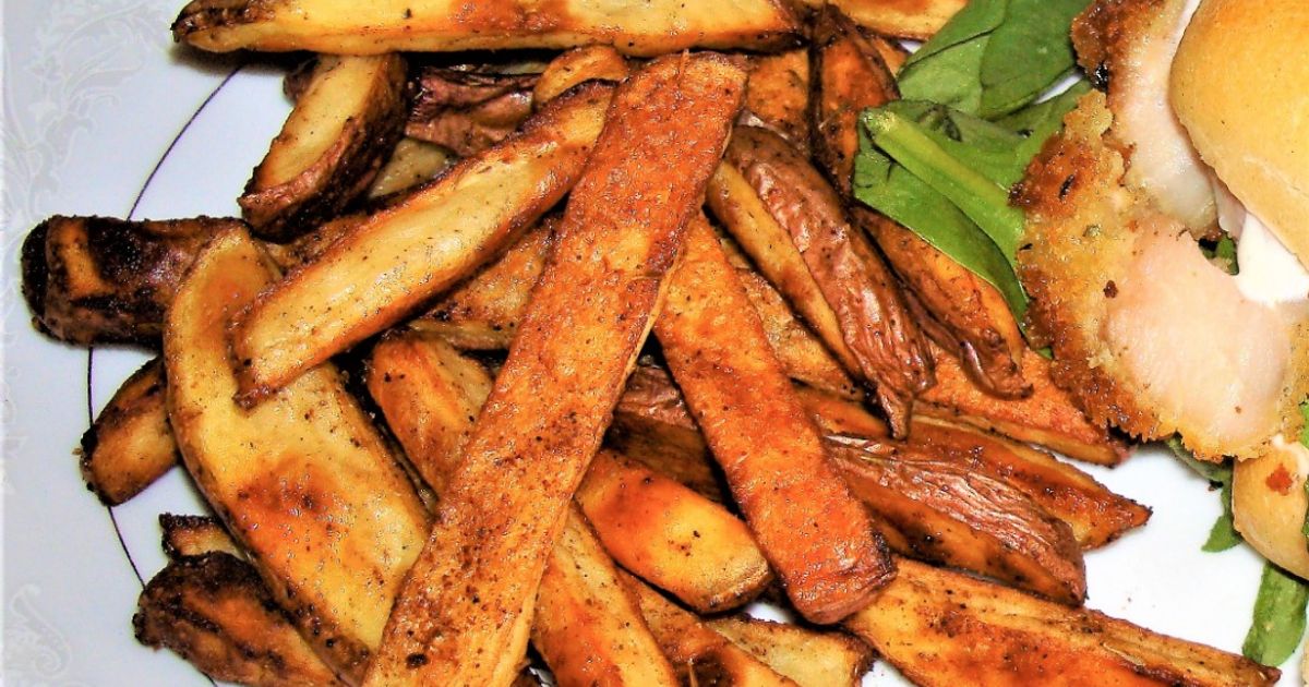 Oven Baked Cajun Spiced Potatoes, Jon Style Recipe By Jon Michelena