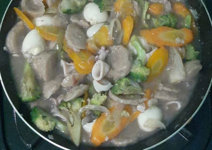 Resep Capcay ala solaria oleh Ririn Eka Fitriningtyas - Cookpad