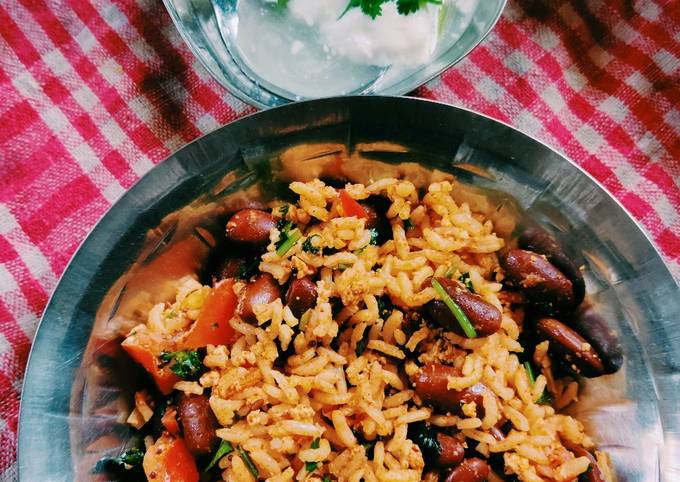 Rajma rice Recipe by Roopesh Kumar - Cookpad
