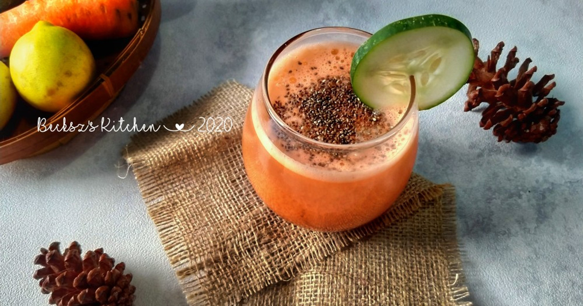 Resep 231. Jus Timun + Kol + Wortel + Lemon oleh Becksz's Kitchen - Cookpad