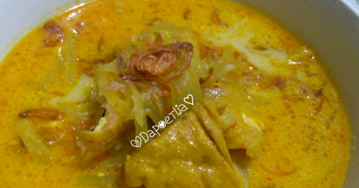 Resep lodeh manisa tahu coklat rumahan enak dan mudah - Cookpad