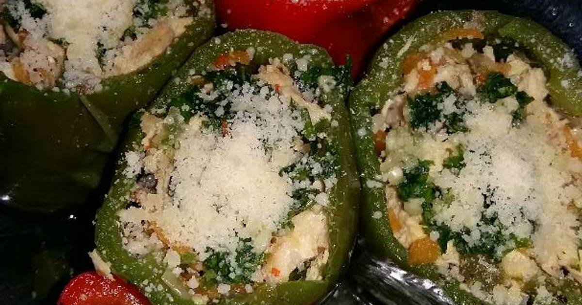Morrones rellenos Receta de Vane - Cookpad