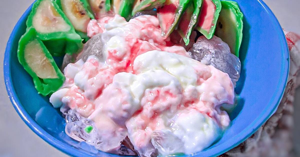 5 resep menu takjil es pisang ijo dengan bubur sumsum enak dan mudah ...