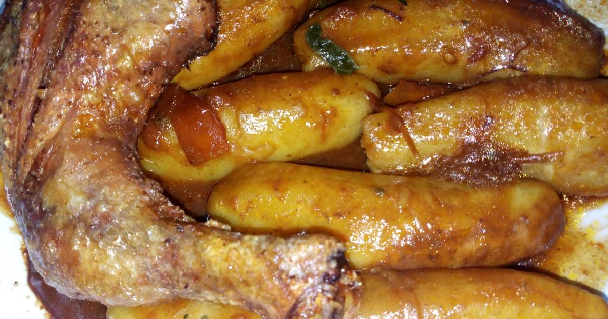 Plantain stew Recipe by Julian Michelle - Cookpad