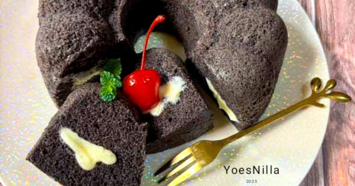 Resep bolu ketan item keju lumer rumahan enak dan mudah - Cookpad