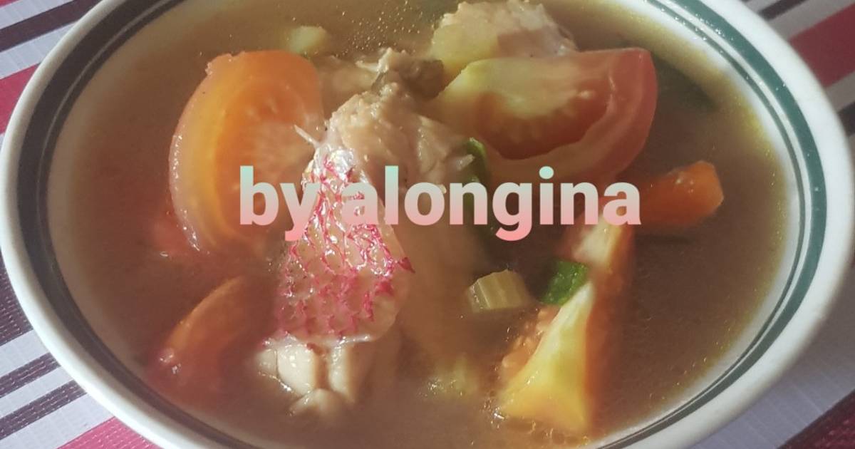 Resipi Sup Ikan Merah oleh alongina - Cookpad