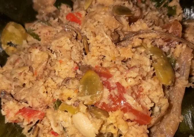 Resep Botok mlanding teri / botok petai cina oleh Minaardila - Cookpad