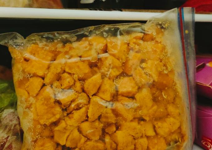 Frozen Chicken Tikka Chunks Recipe by Umme Ahmad - Cookpad