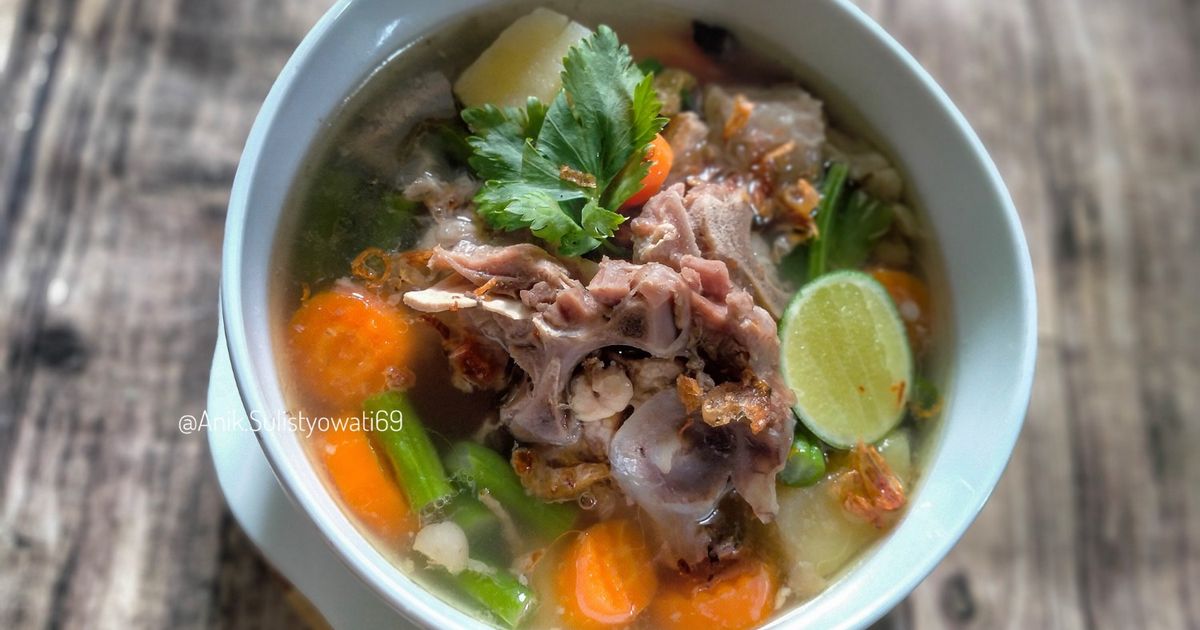 Resep Sop Buntut Sapi oleh Anik P@won Qulo - Cookpad