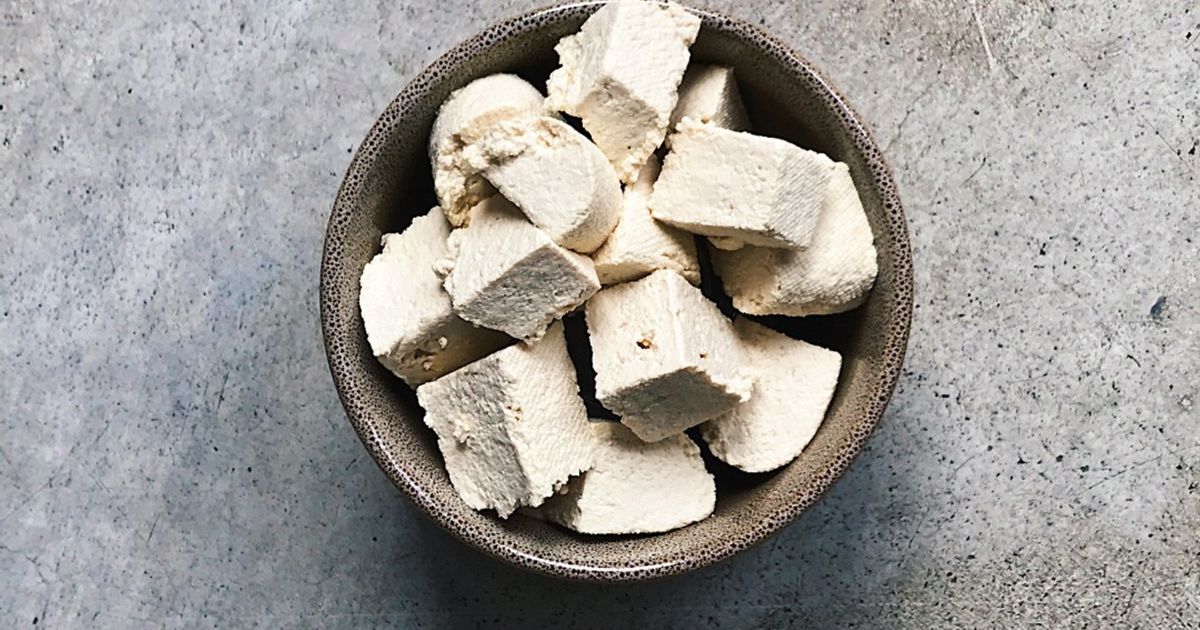 Tofu Casero. Receta Vegana Fácil De 2 Ingredientes Receta de ...