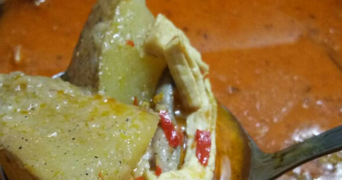 Resep Kari ayam kentang oleh Vittri Anzar - Cookpad