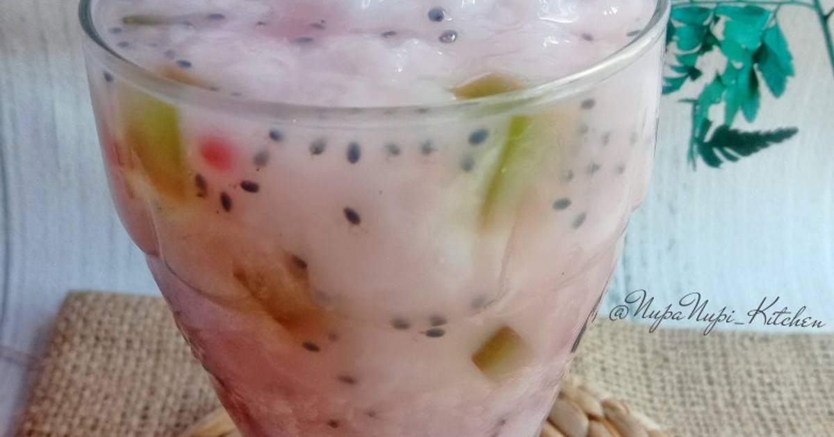 Resep Es Kopyor Campur oleh Nupa Nupi Kitchen - Cookpad