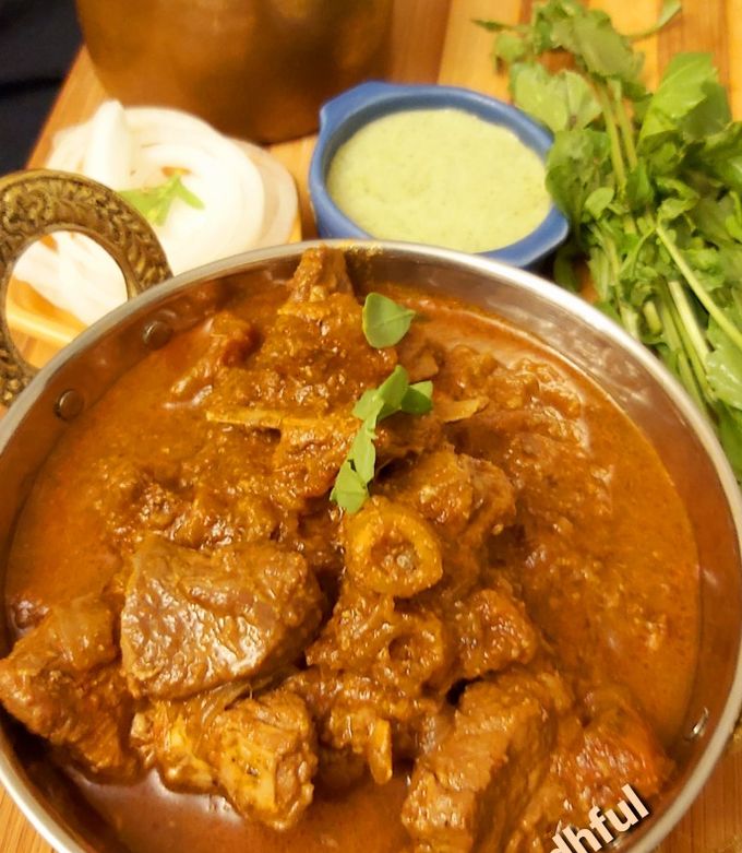 Mutton Curry Hyderabadi Style