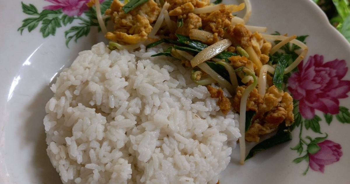 Resep Orek Telur dengan Tauge oleh Lissy Art - Cookpad