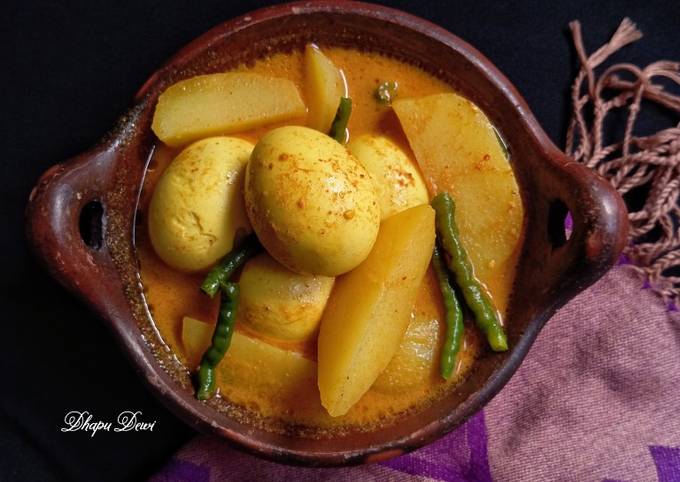 Resep Gulai Telur Kentang Padang oleh Dhapu Dewi - Cookpad