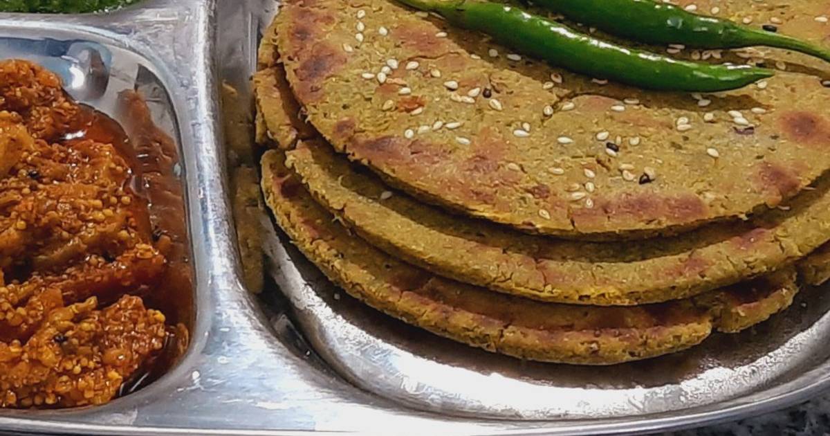 Bajra Paratha Recipe by Naheed Alam - Cookpad