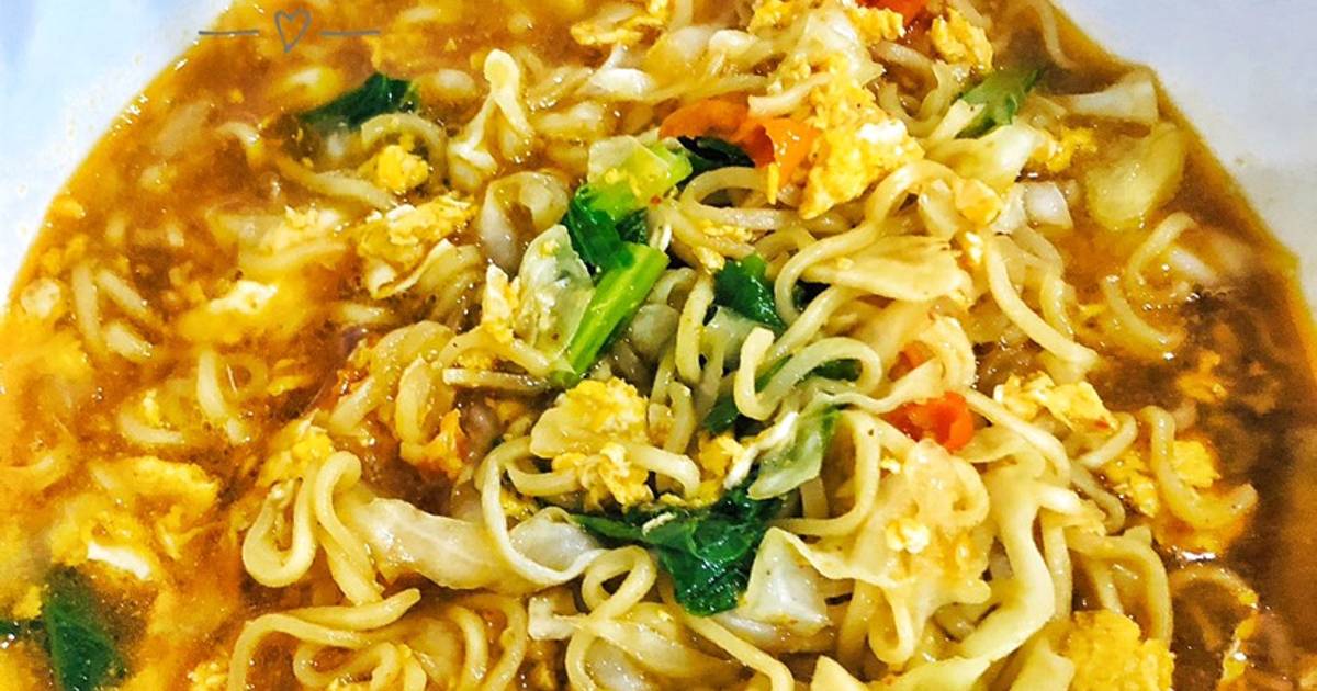 Resep Mie tek tek rebus (pakai mie instant) oleh R H - Cookpad