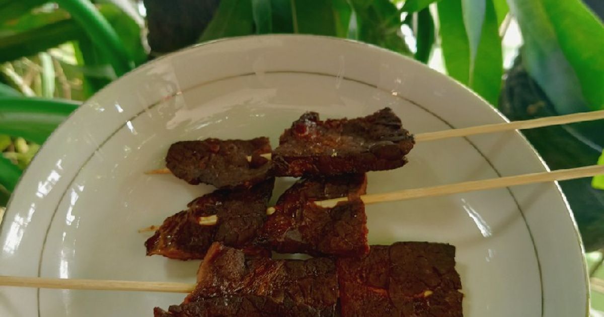 Resep Sate Baceman Paru Ala Angkringan 💐 oleh Bubu Muthia - Cookpad