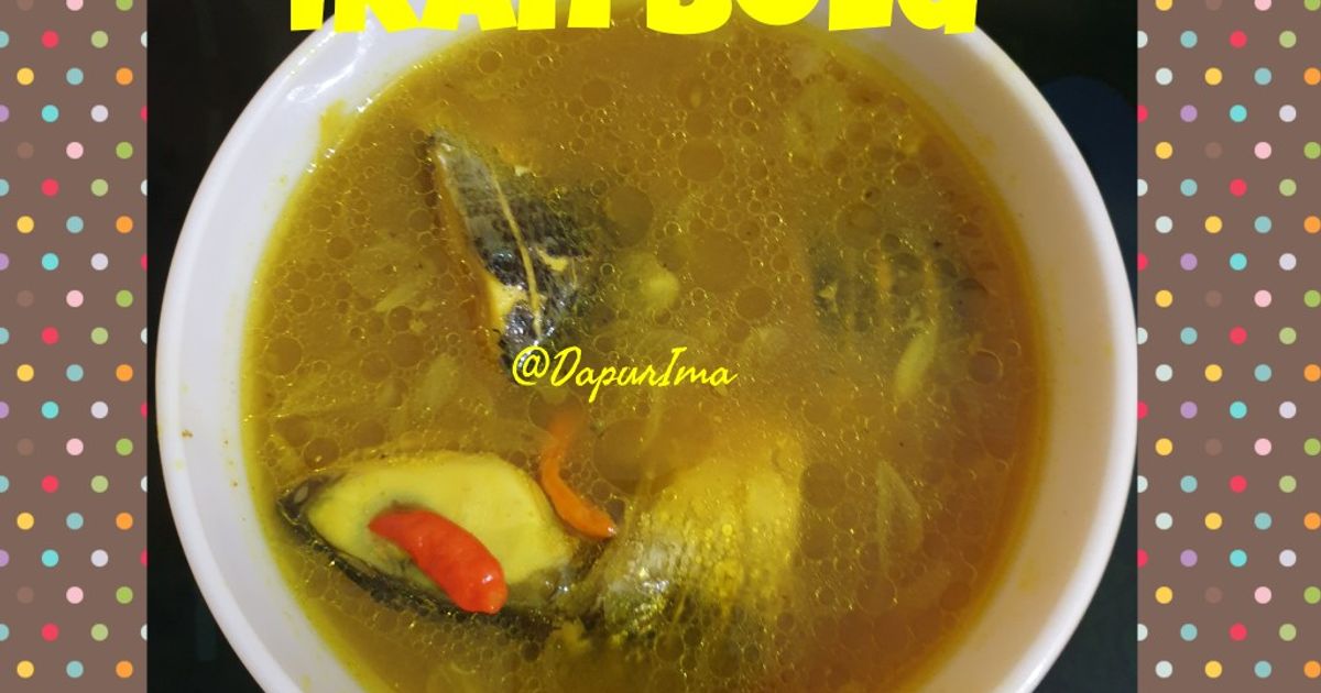 Resep Pallumara Ikan Bolu (Bandeng) oleh Dapur Ima - Cookpad