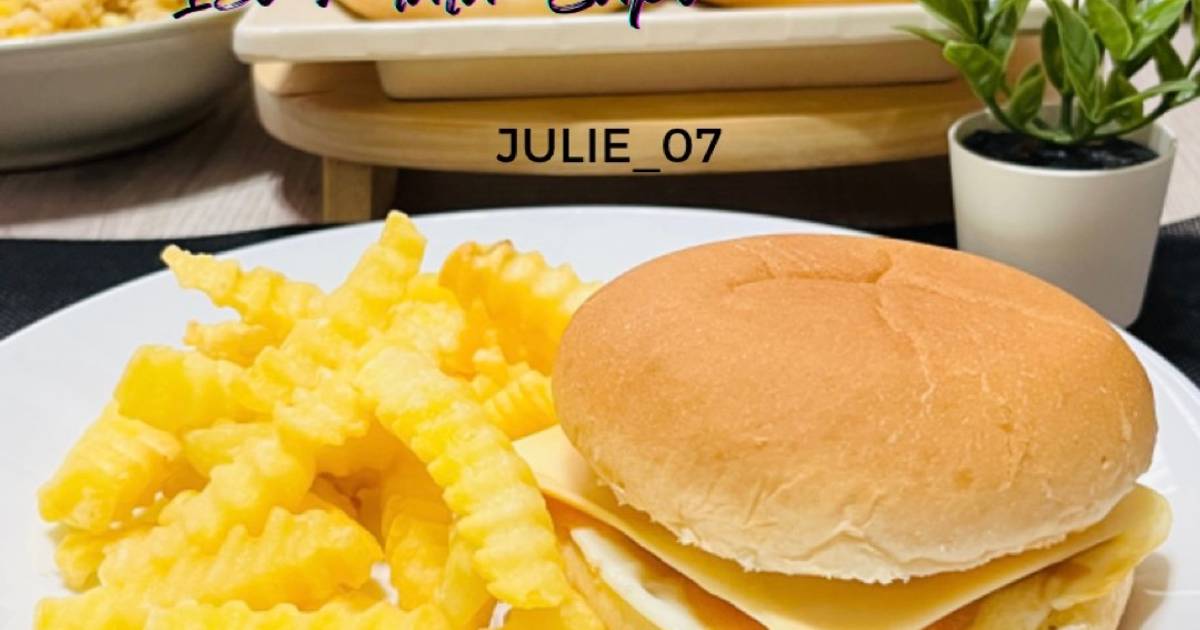 2.129 resep burger telur enak dan mudah - Cookpad