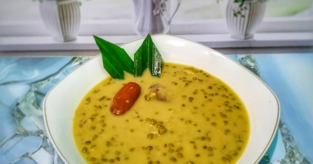 28 resep bubur kacang hijau pulut putih enak dan mudah - Cookpad