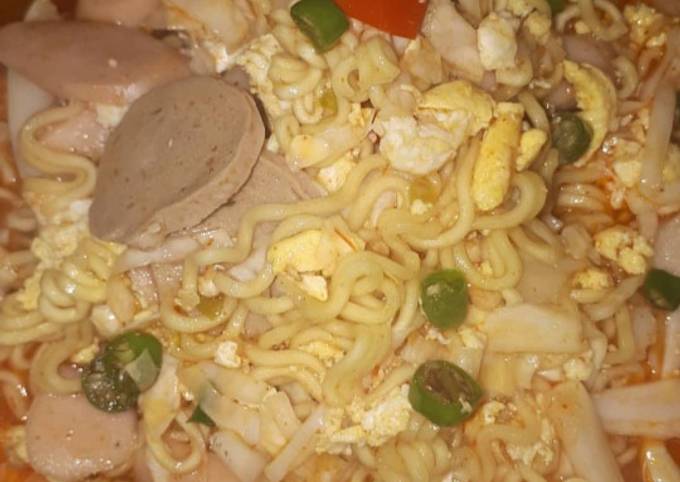 Resep Mie Rebus Komplit oleh Fitri Damayanti - Cookpad