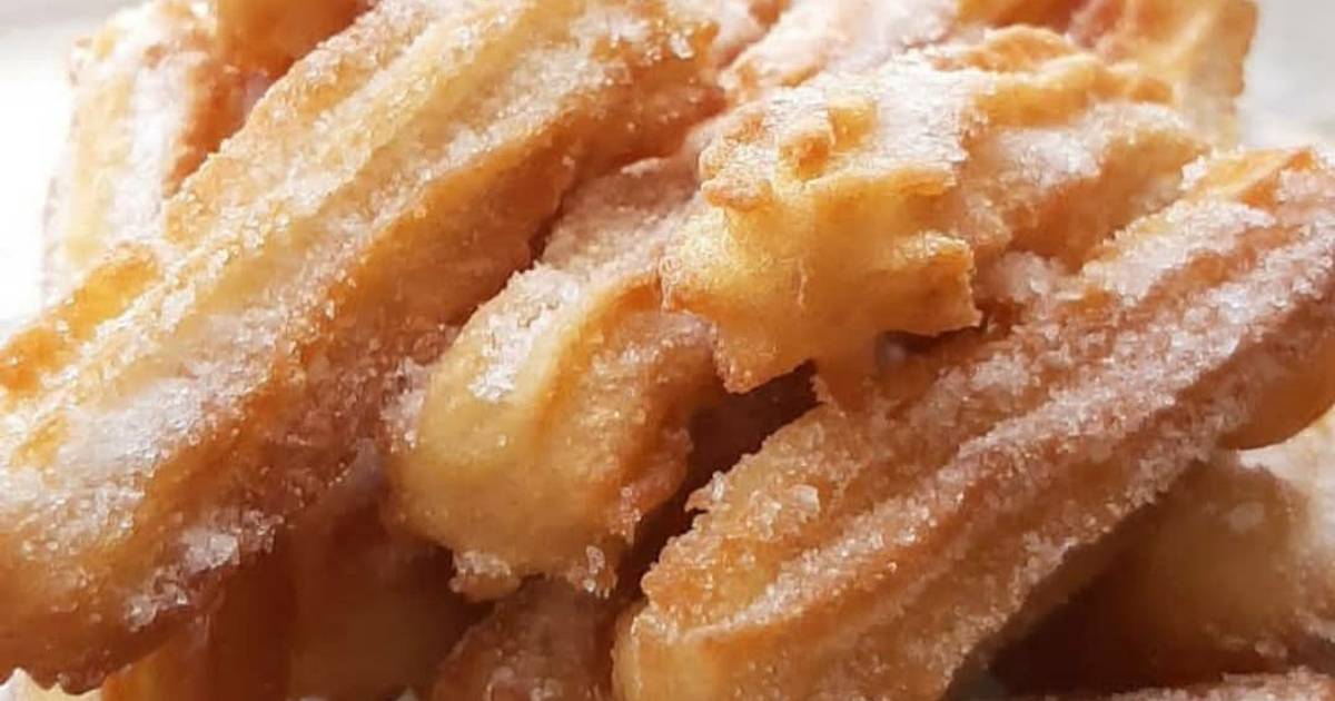 Churros de panadería - 6 recetas caseras- Cookpad